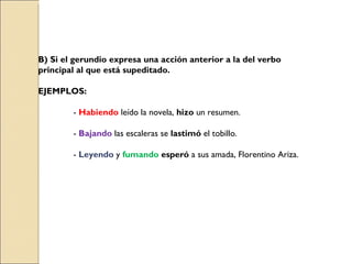 Usos del gerundio | PPT