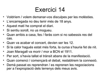 Usos Dels Temps Verbals I Passiva | PPT