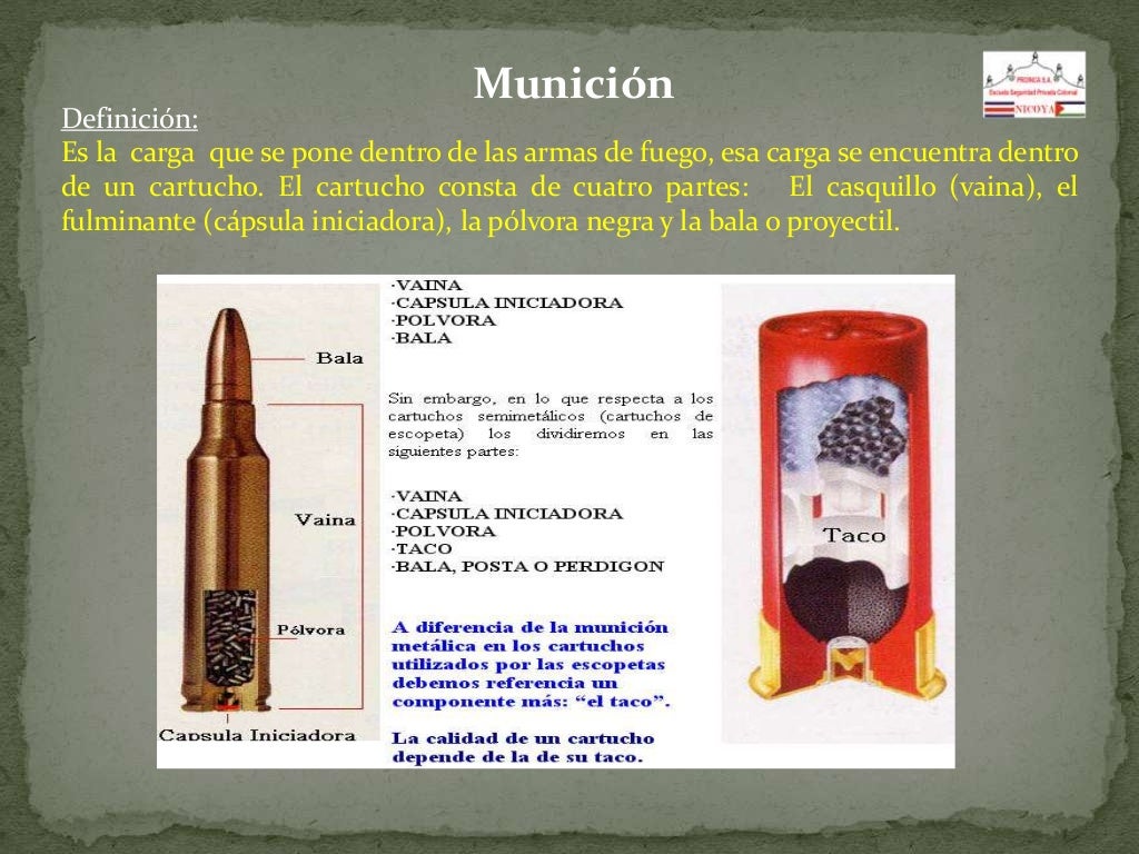 Uso Y Manejo De Armas De Fuego Proinca S A
