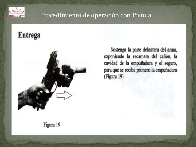 Uso Y Manejo De Armas De Fuego Proinca S A