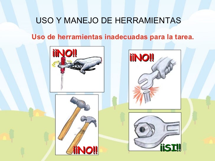 Uso Y Manejo De Herramientas