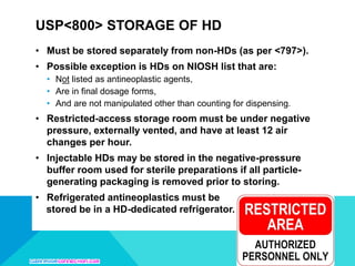 USP 800 History and Compliance | PDF