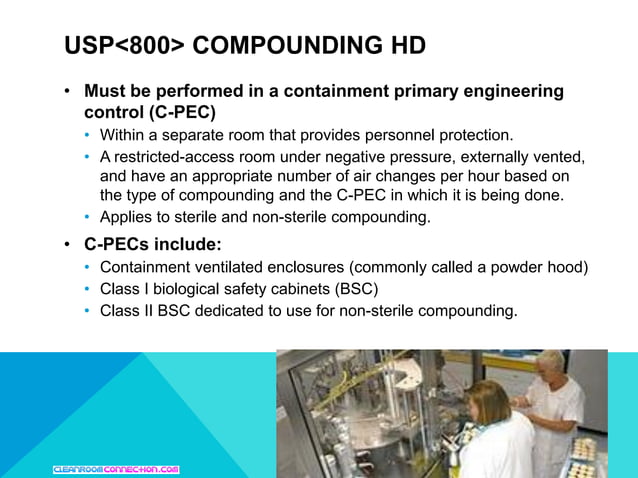 USP 800 History and Compliance | PDF