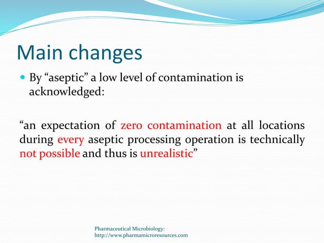 USP and its impact on Microbiology | PPTX