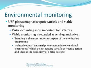 USP and its impact on Microbiology | PPTX