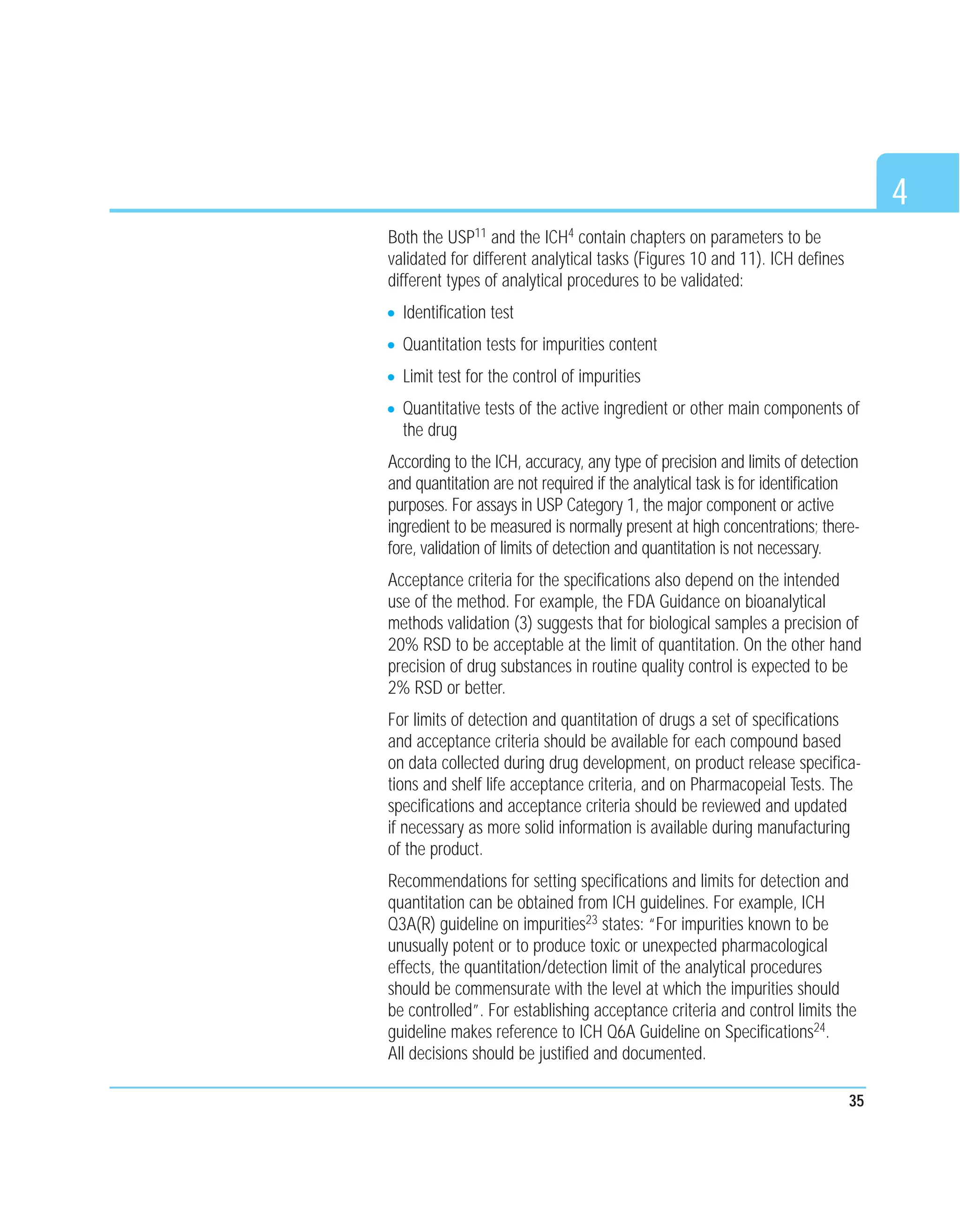 USP(1225,1226) ICH Q2(R1) by agilent | PDF