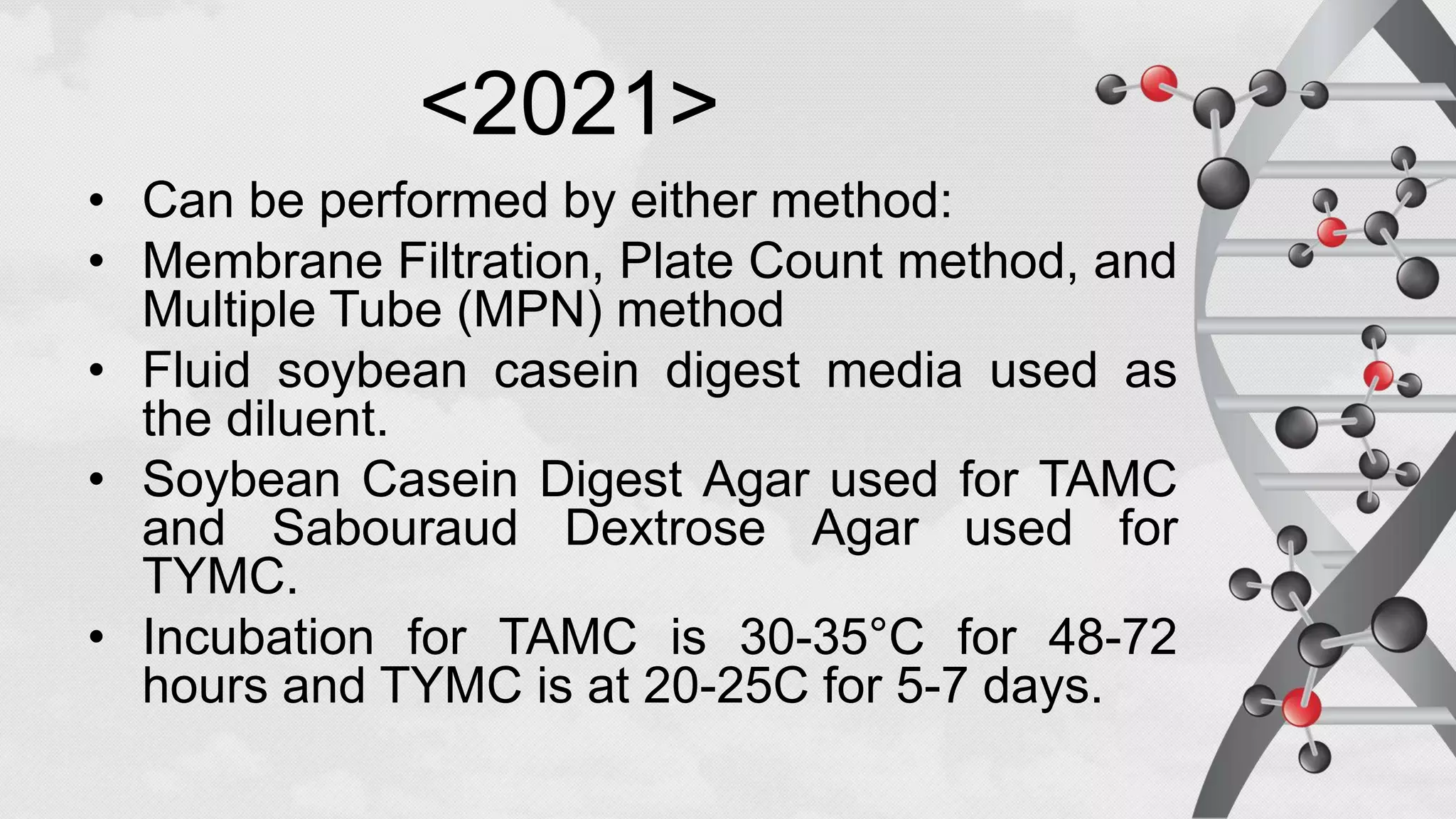 cUSP 2021-2022 Microbial Enumeration Tests for Nutritional and Dietary ...