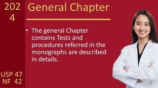 United State Pharmacopeia 47 - NF 42 (USP 2024) | PPTX