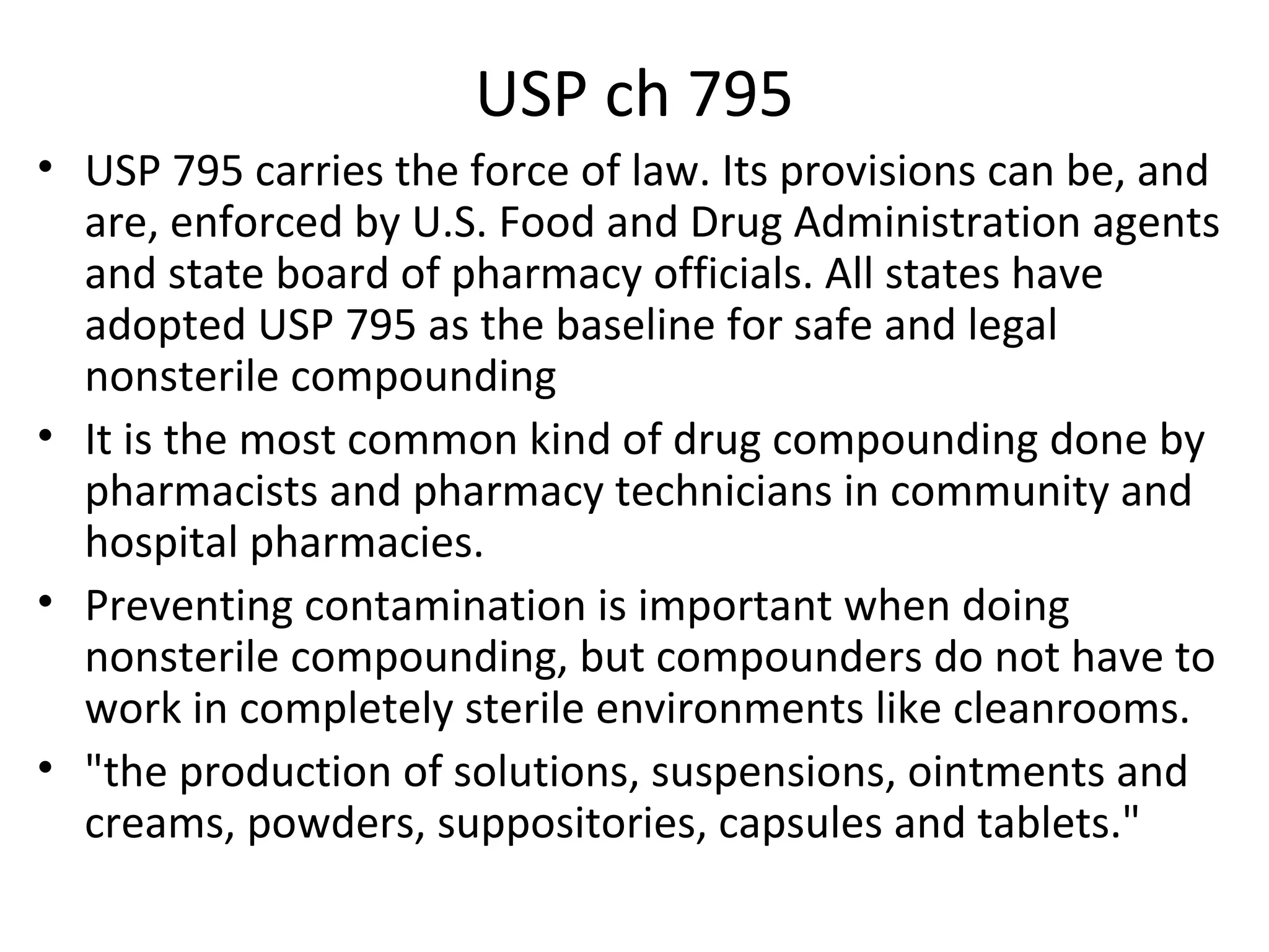 Usp795 | PPT