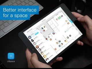 USpace pitch deck for talk at Cocoon pitch night | PDF