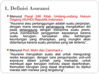 Asuransi | PPT