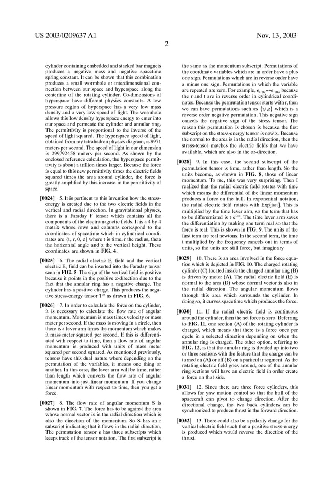 US Patent - Rotating electrostatic propulsion system | PDF