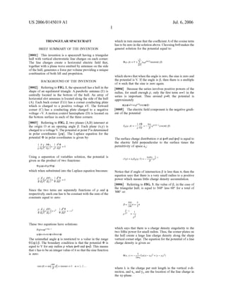 US Patent - Triangular Spacecraft Patent | PDF