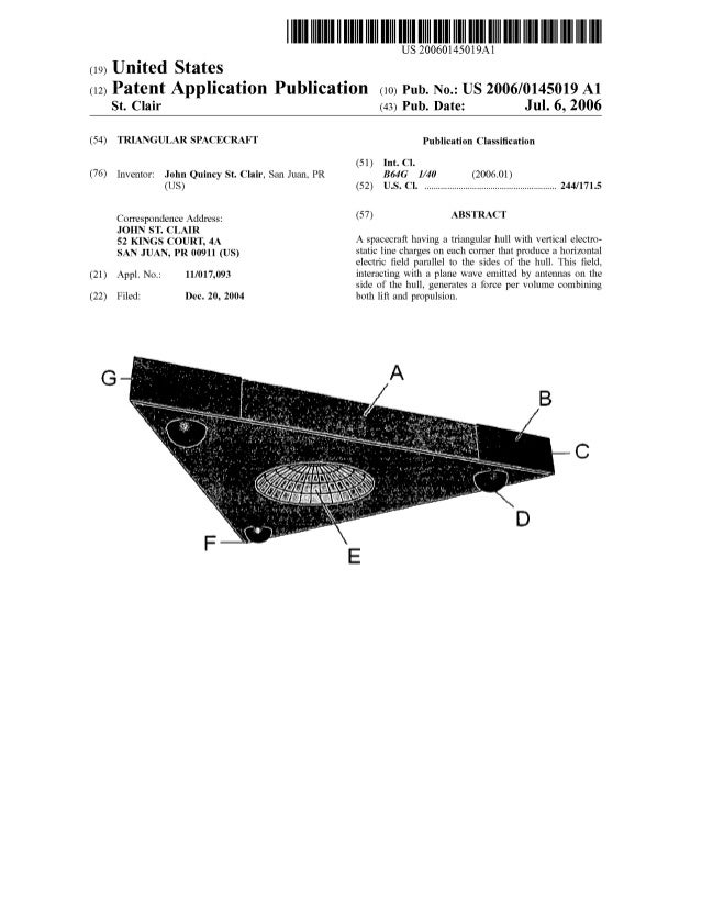 US Patent - Triangular Spacecraft Patent