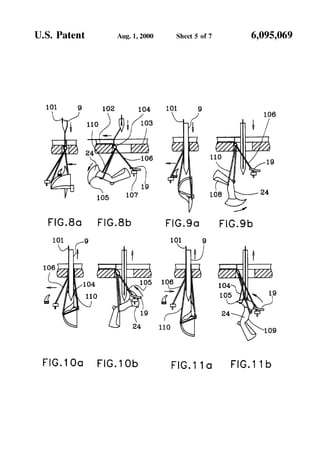 Us patent 6095069 zarif double-thread chain-stitch sewing machine | PDF