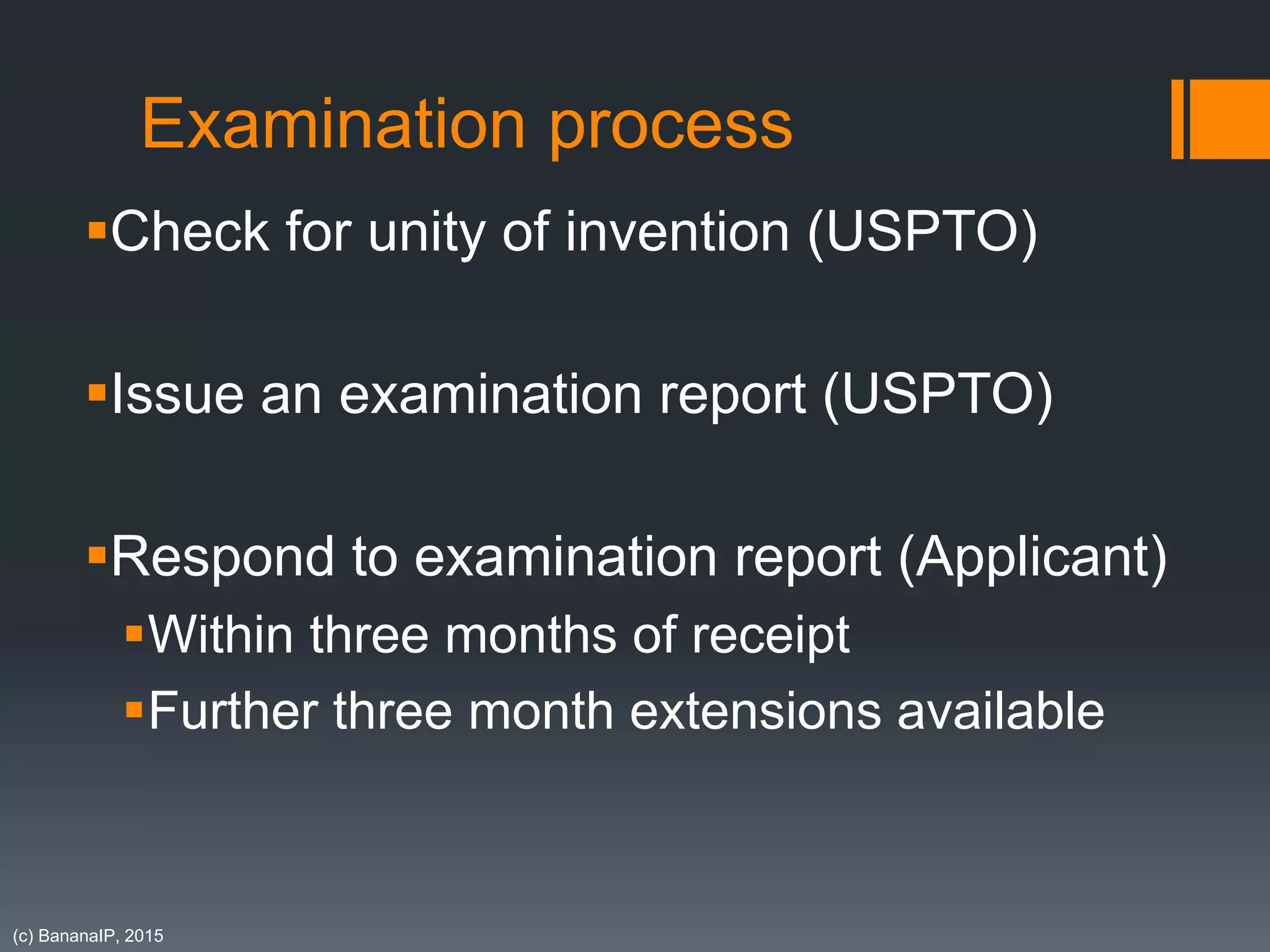 Us patent process | PPTX