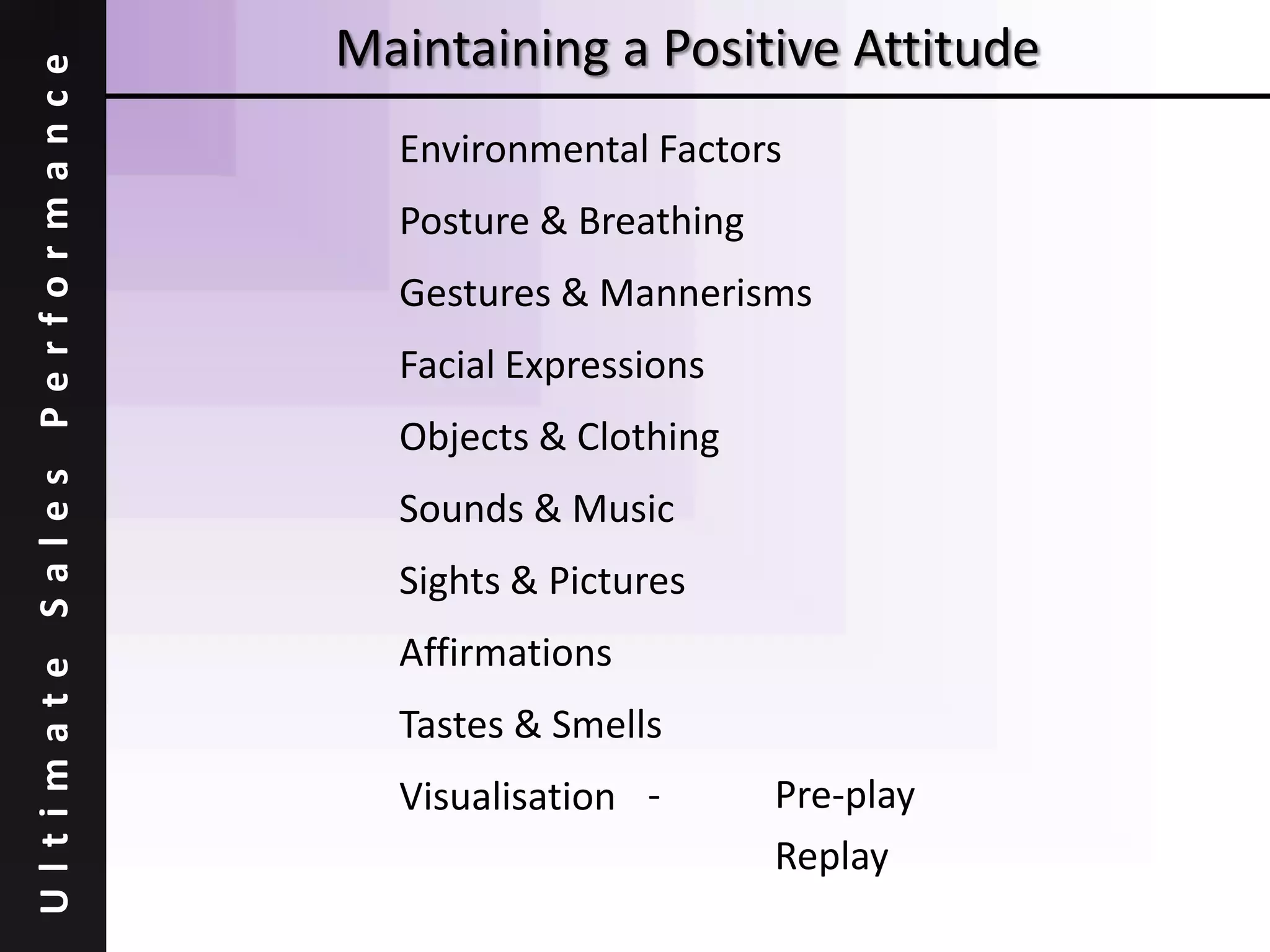 Usp S1 maintaining a positive attitude | PPTX