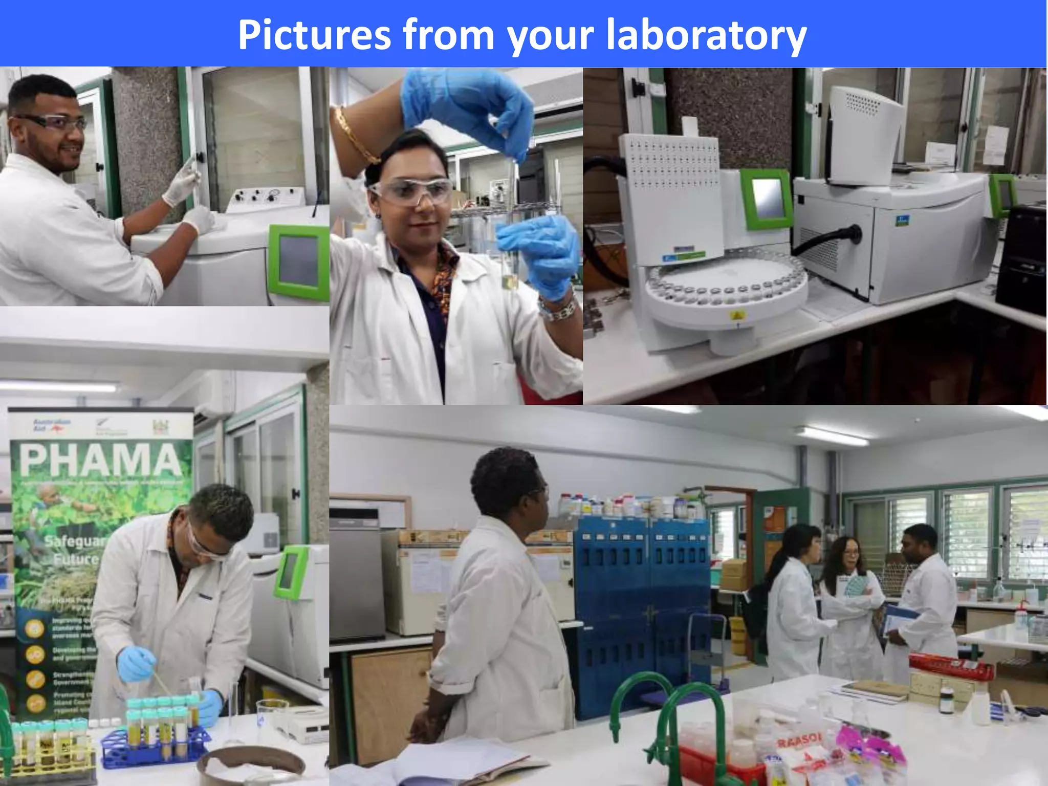 Item 6: Usp fiji laboratory presentation template | PPT