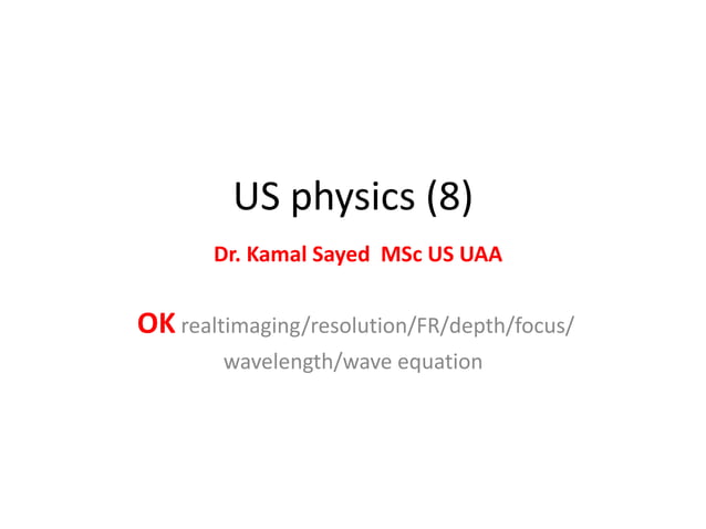 Us physics (8) | PPT