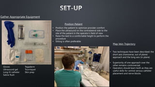 Peripheral IV placement under ultrasound guidance | PPTX