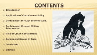 Us policy of containment of communism auto saved | PPTX