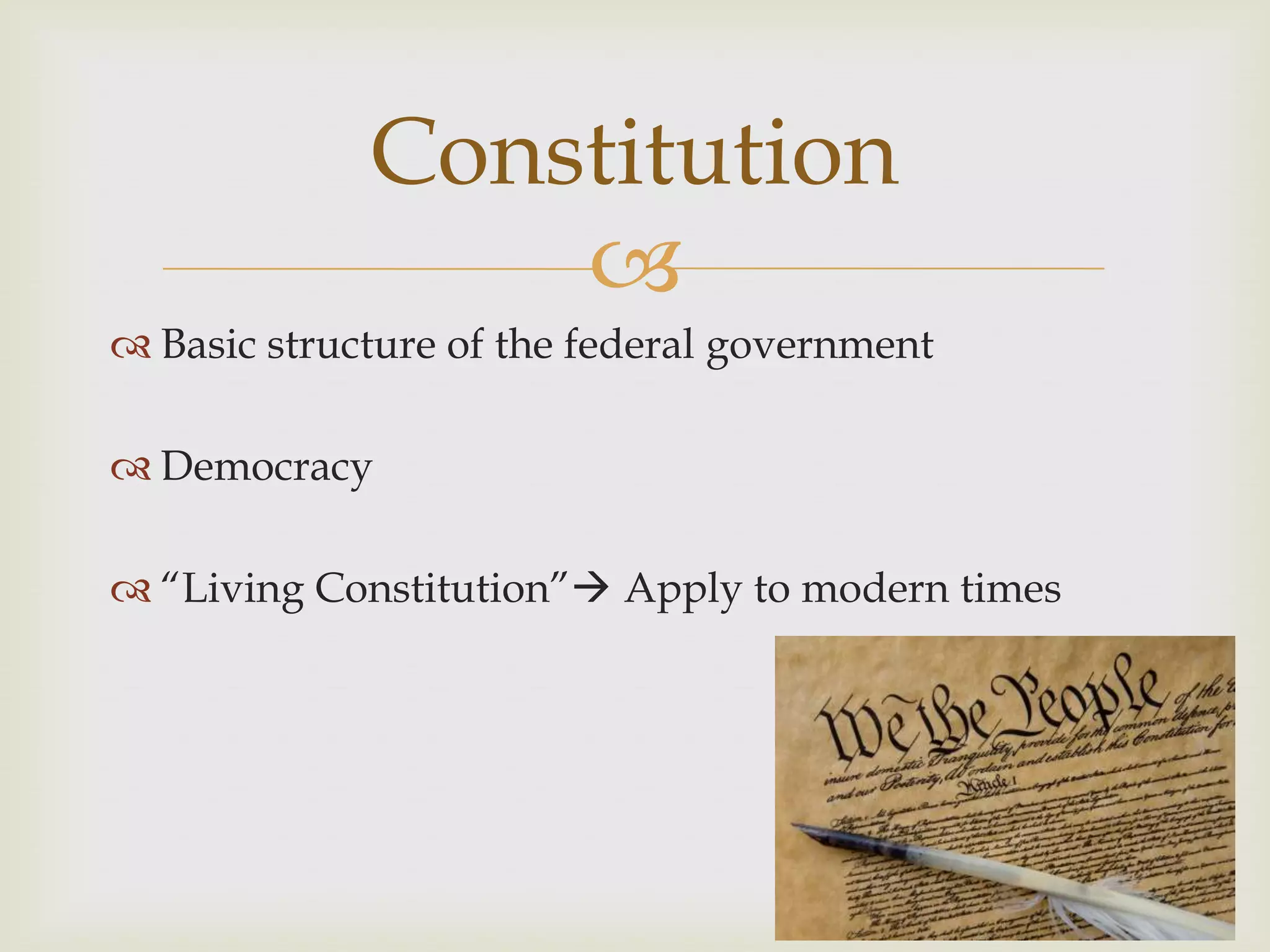 US political system | PPTX