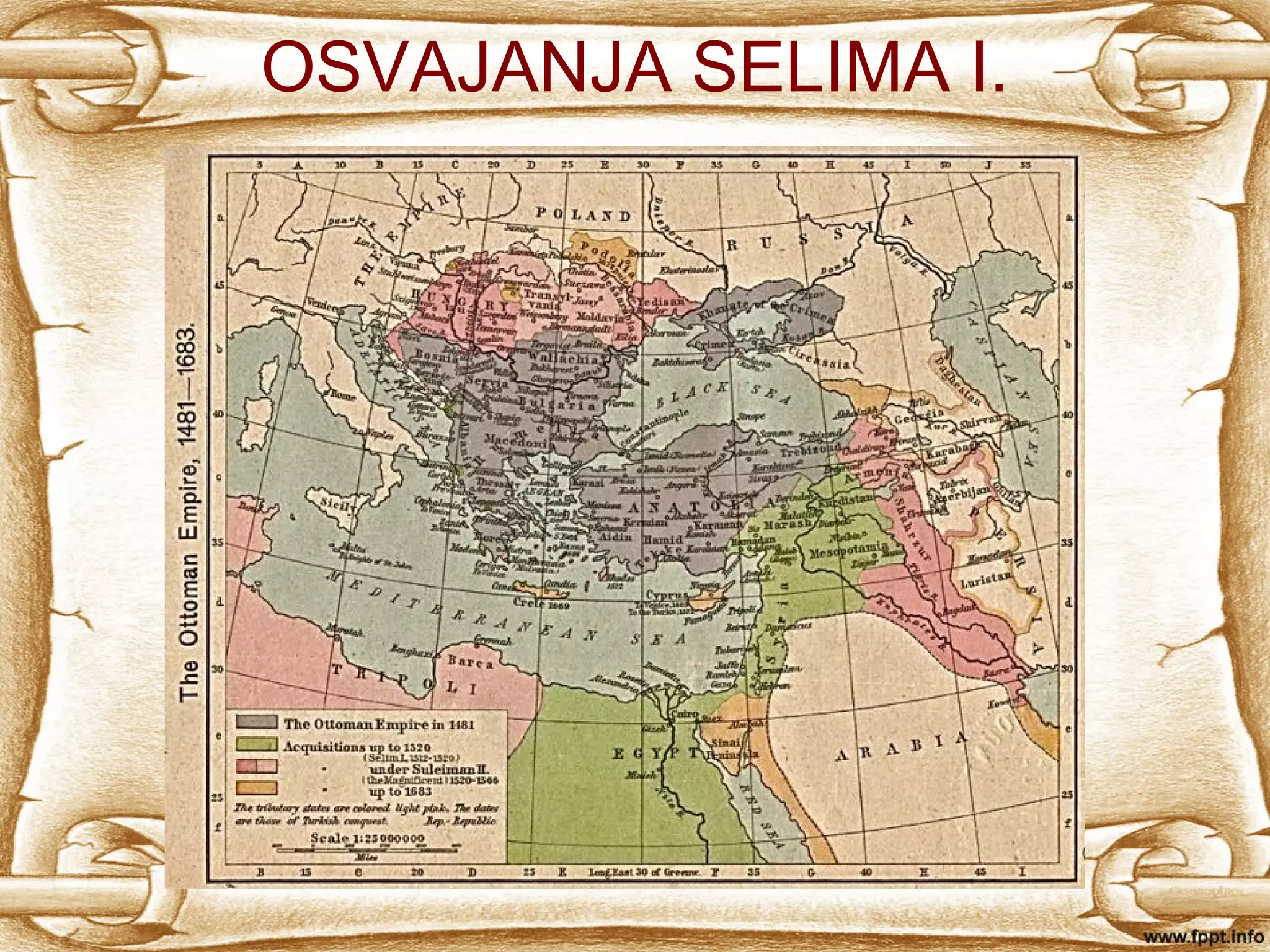 Uspon osmanskog carstva | PPT