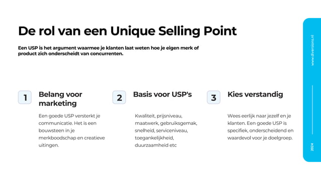 Unique Selling Points (USP): wegwijs in marketing | PPT