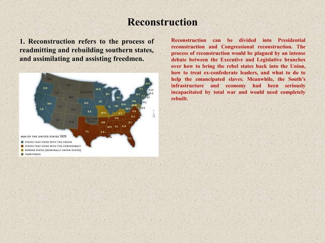 Reconstruction | PPT