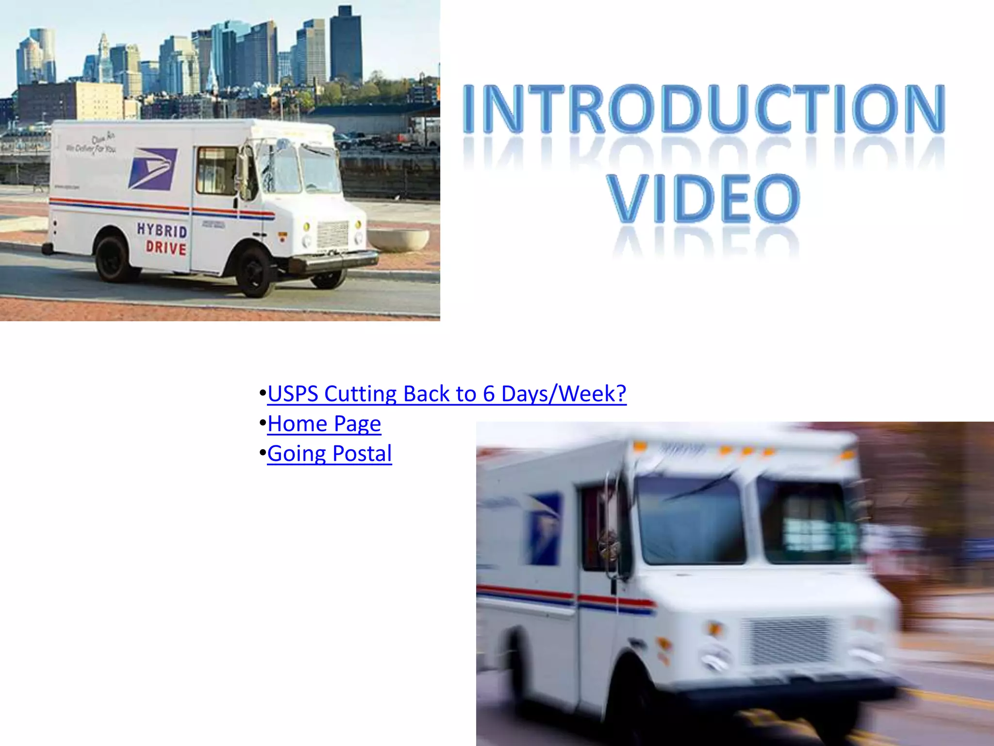 USPS - Optimizing Highway Transportation | PPTX | Logistics and ...