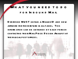 Usps i mb-presentation | PPT