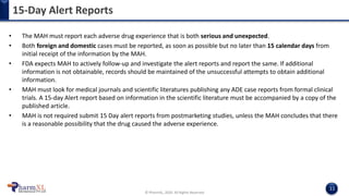Pharmacovigilance sytem in United States of America (USA) | PPTX