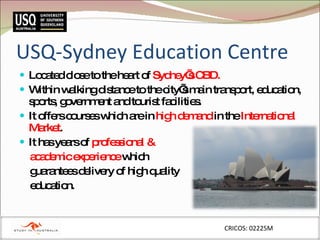 University of Southern Queensland (USQ) | PPS