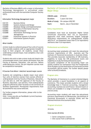 Usq brochure 2015 30 jan for print file | PDF