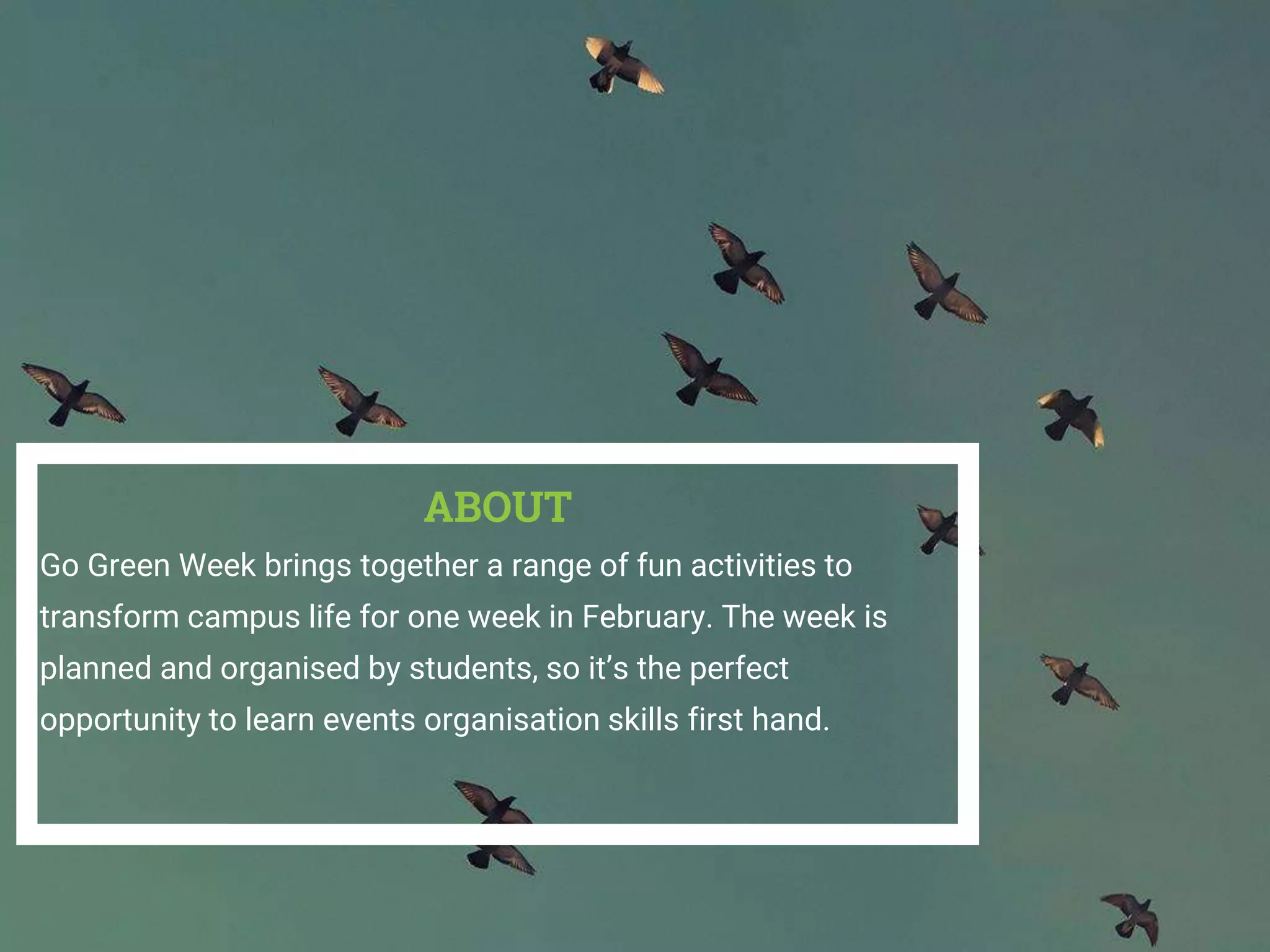 Go Green Week | PPTX