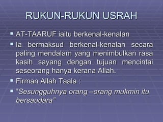 Usrah remaja | PPT