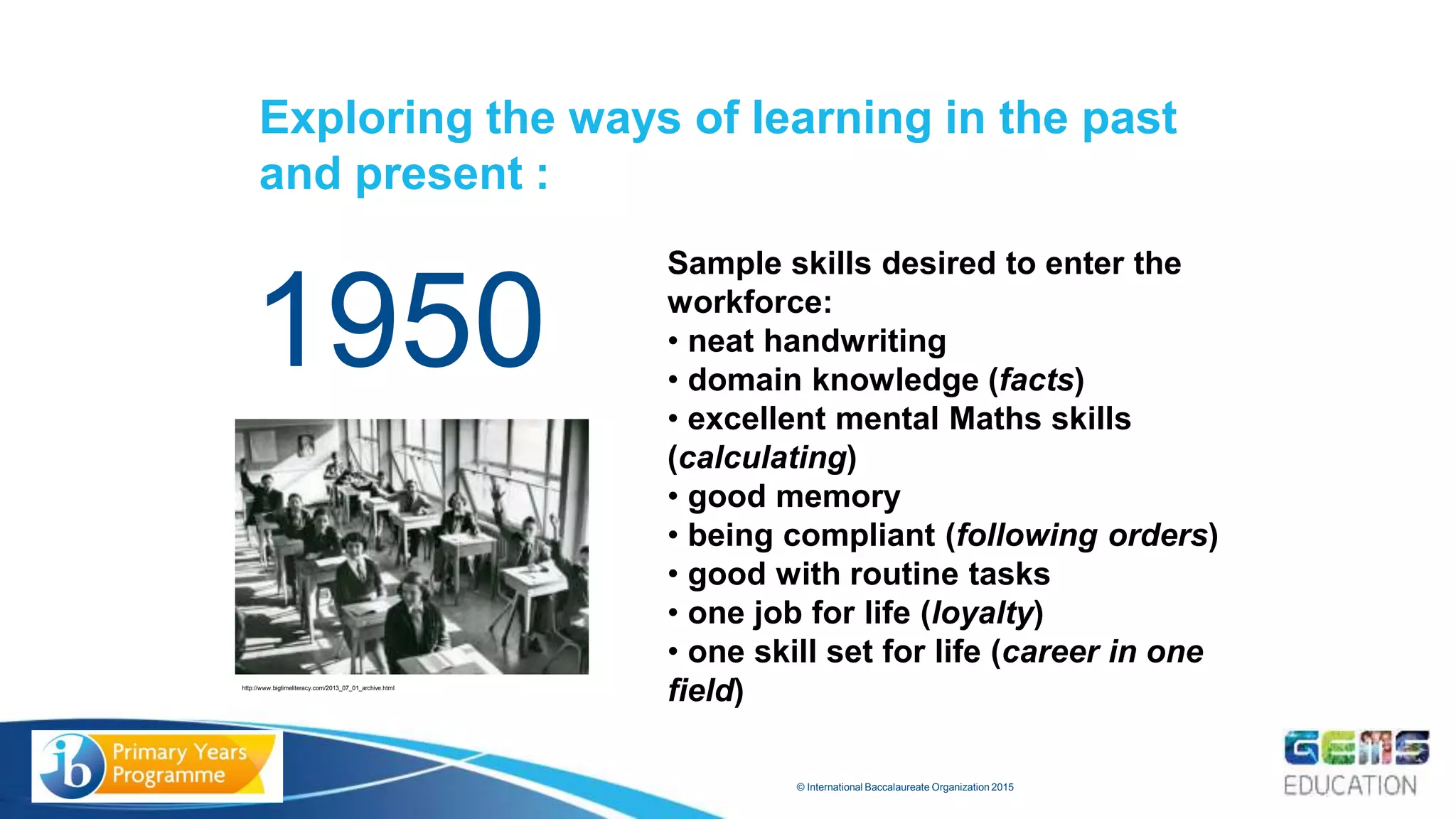 Usra Morning-IB/PYP Enhancements | PPTX