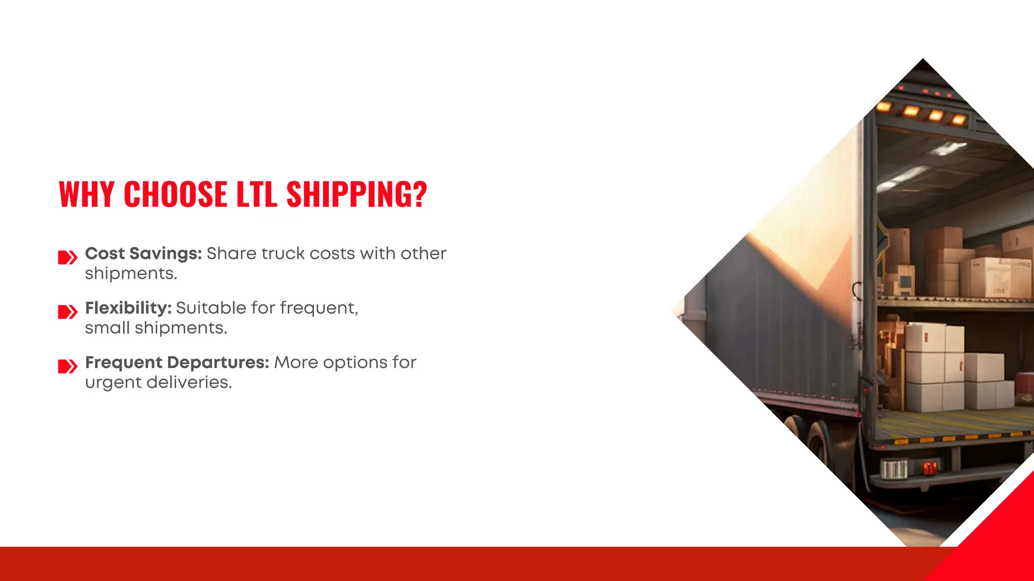 The impact of freight classification on LTL Vs FTL | PPT