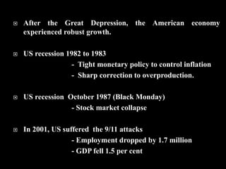 Us recession | PPT