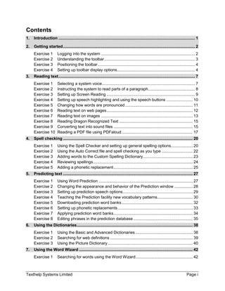 Read & Write Gold Training Guide | PDF