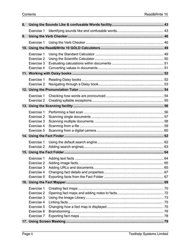 Read & Write Gold Training Guide | PDF