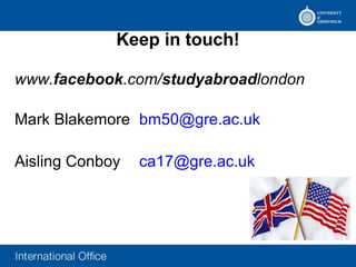 Greenwich Postgraduate Study | PPT