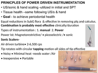 US scaler for undergraduate BDS students.ppt