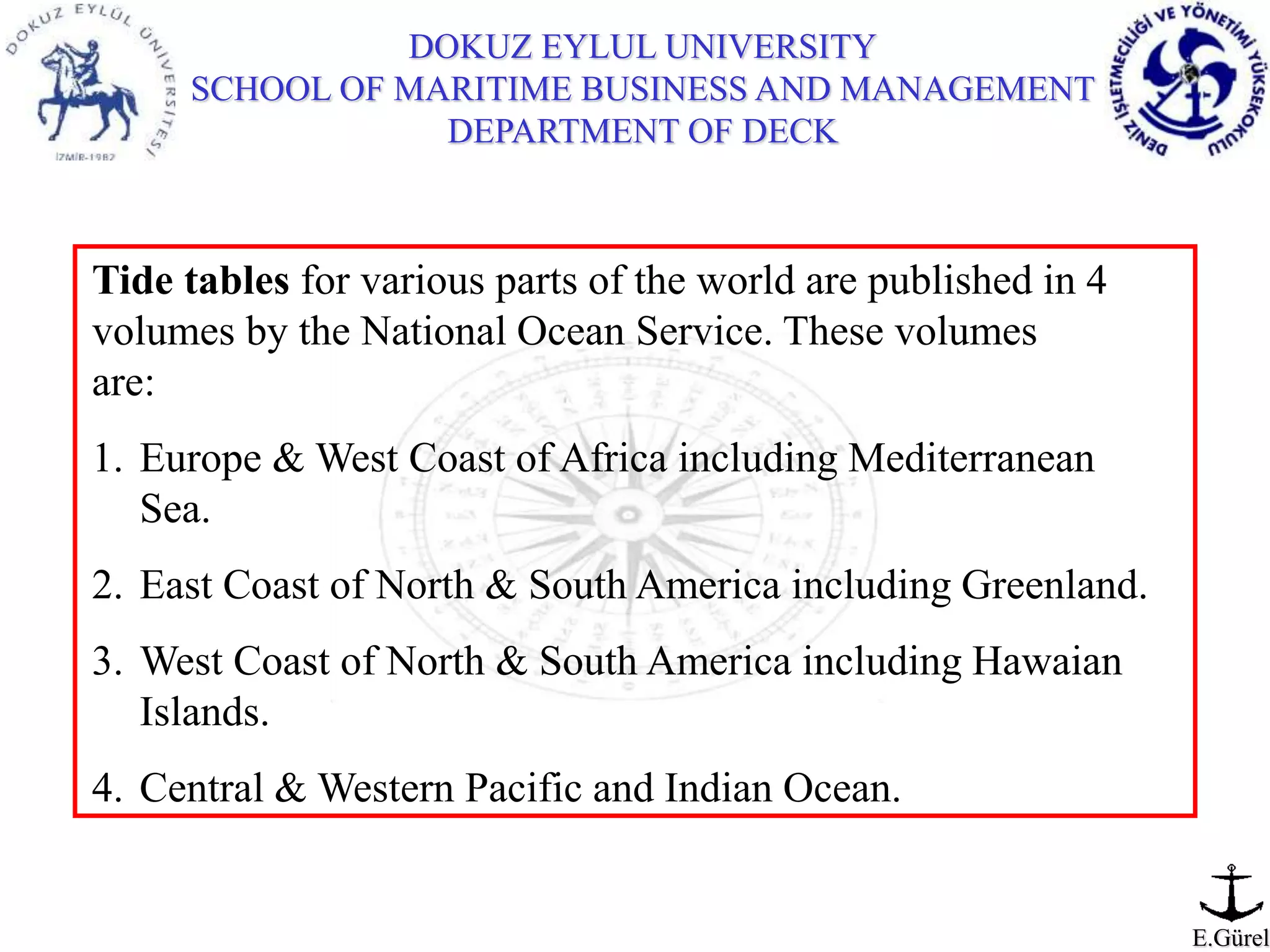 Us secondary - tide calculation | PPT