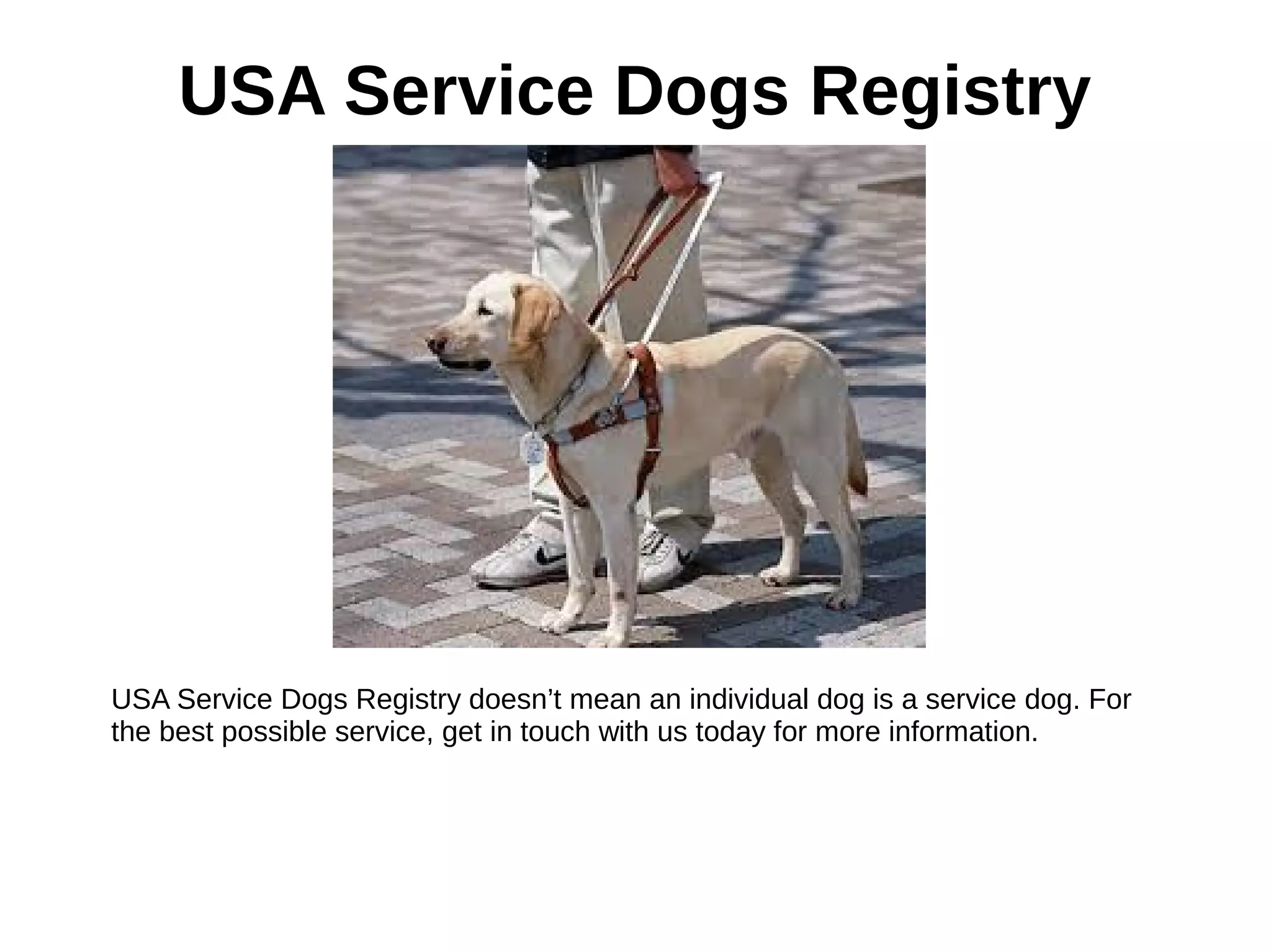 Service dog laws | PPT