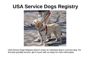 What Makes A Service Dog Legal