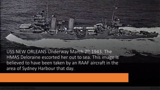 USS NEW ORLEANS: THE SOMERTON MAN CONNECTION | PPT