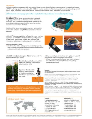 Measuring Solar Spectral Energy | PDF | Physics | Science