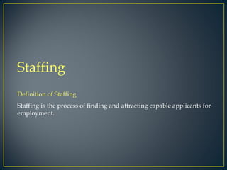 US Staffing | PPT