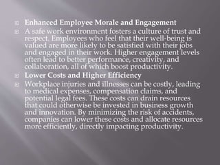 US Standard Products Achieving Workplace Safety Excellence: Impact on ...